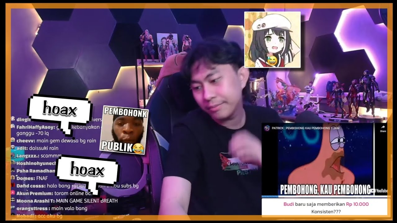 Bang ryan konsisten livestream 😱 || Clip (Hitzeed) - YouTube