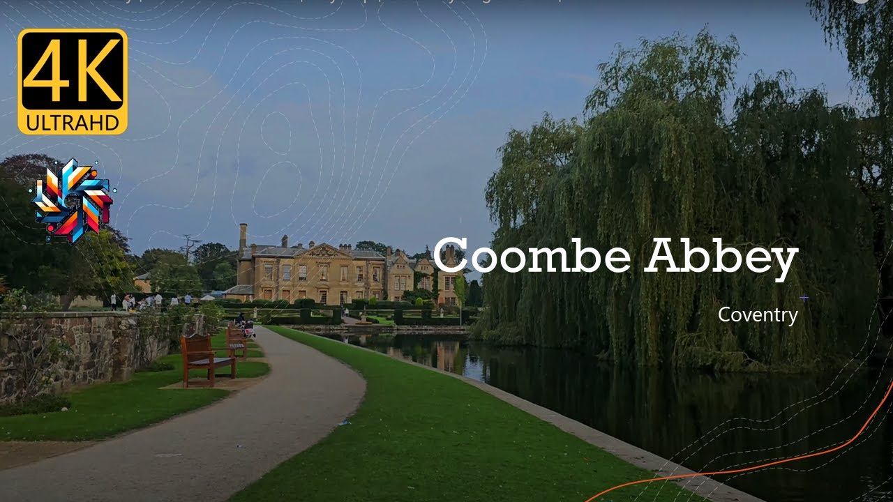 Coombe Abbey Walk in the Woods | Day Trip | Coventry England UK | 4K ...