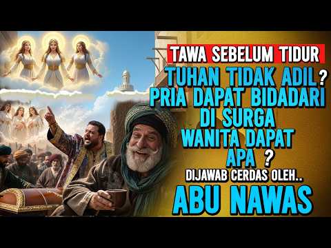 PRIA Dapat BIDADARI di SURGA, Wanita Dapat Apa ? ABU NAWAS Menjawab - KISAH LUCU PENGANTAR TIDUR
