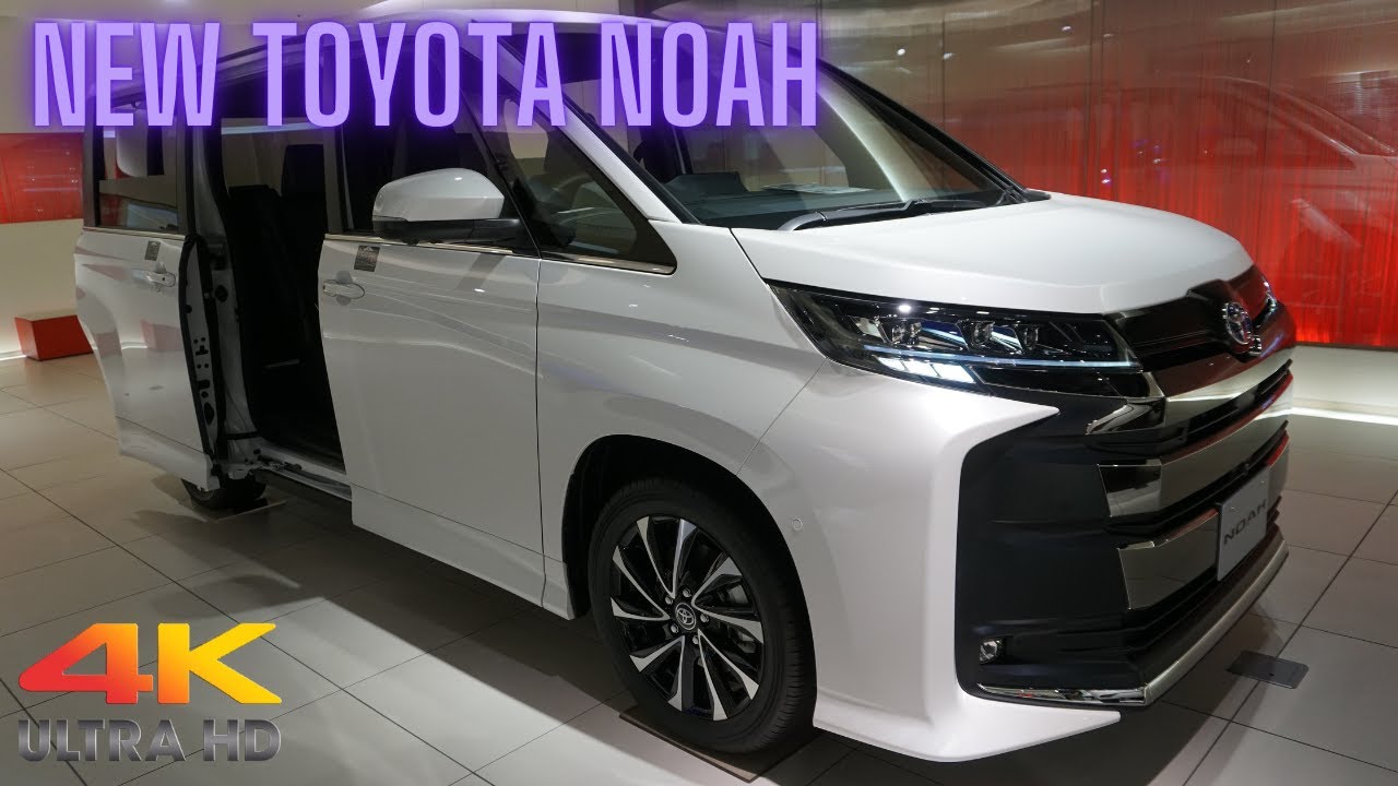 2022 TOYOTA NOAH Hybrid S-Z White - New Toyota Noah 2022 - 新型トヨタノアハイブリッド S-Z 2022年 - YouTube
