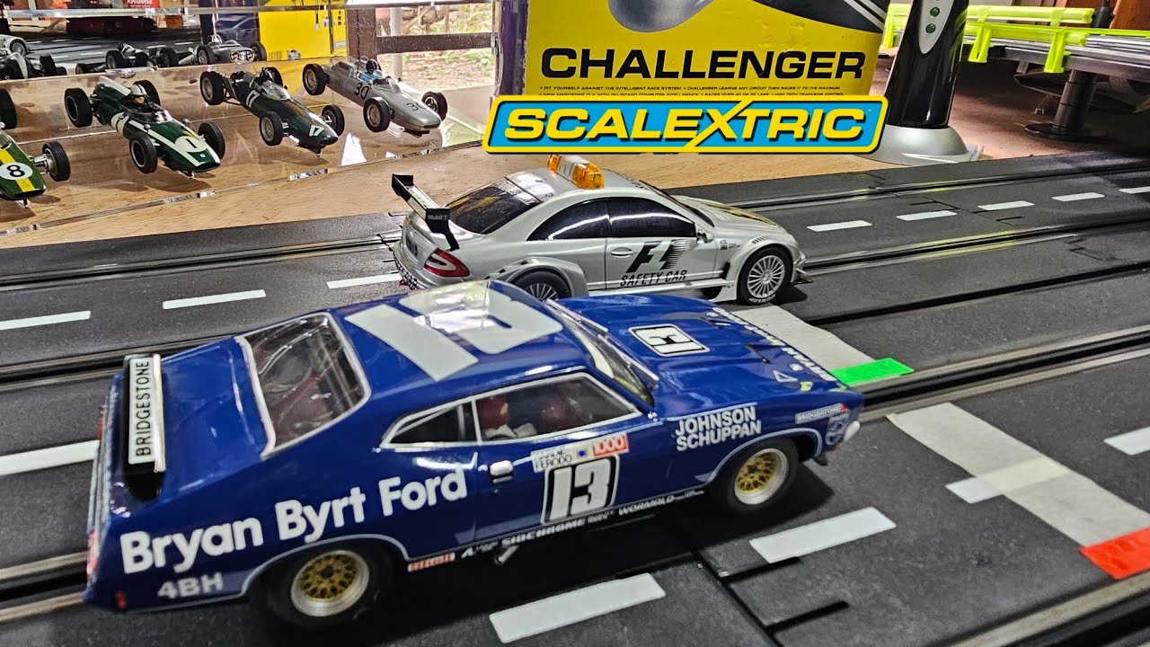 Can I beat the Scalextric Challenger System? - YouTube