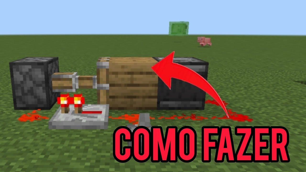 Como fazer um repetidor automático de redstone no Minecraft - YouTube