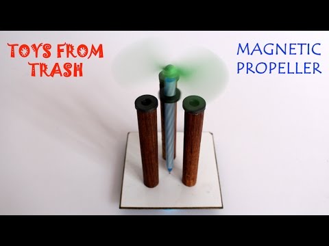 Magnetic Propeller | Marathi | Fun with Magnets - YouTube