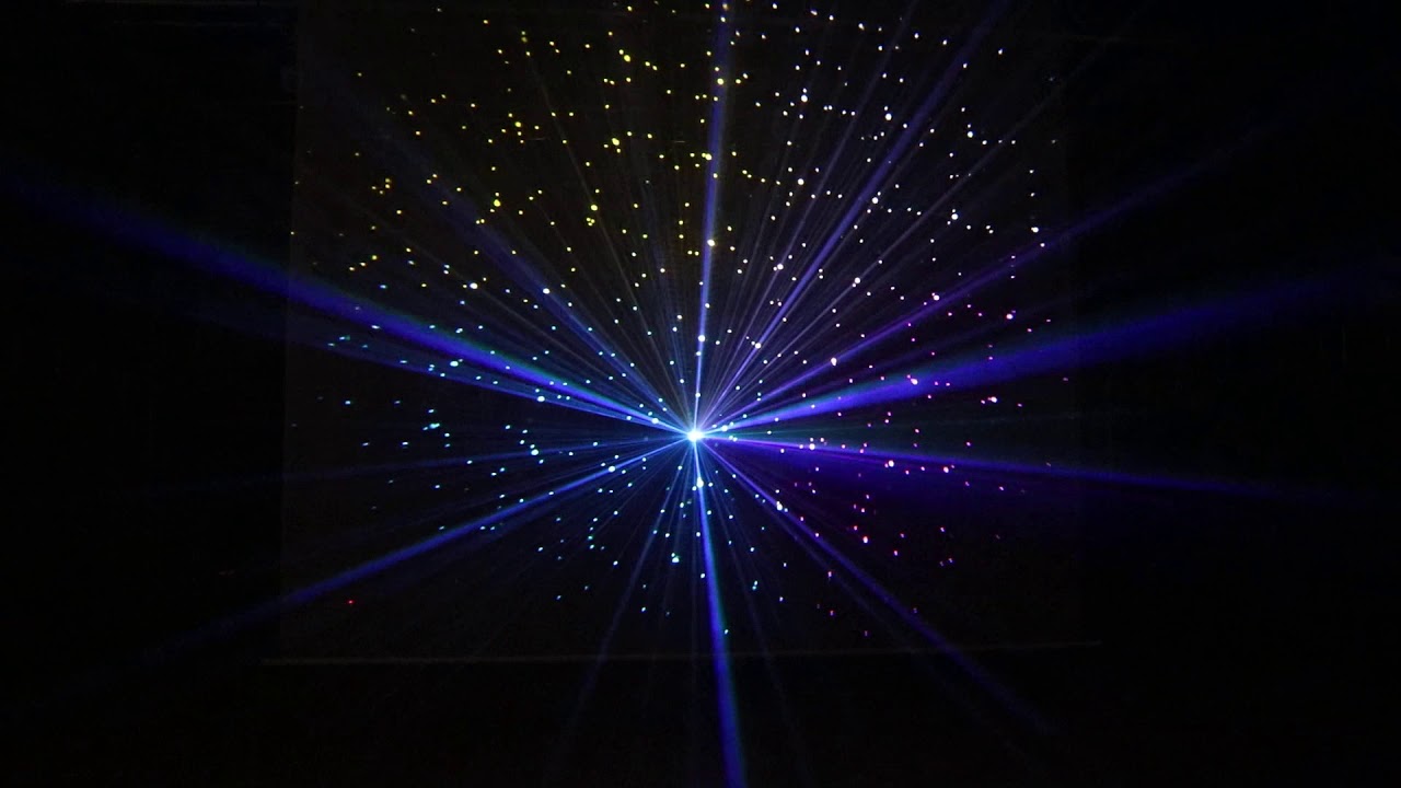 IP68 2W Full Color/White LED Laser Light Star Effect - YouTube