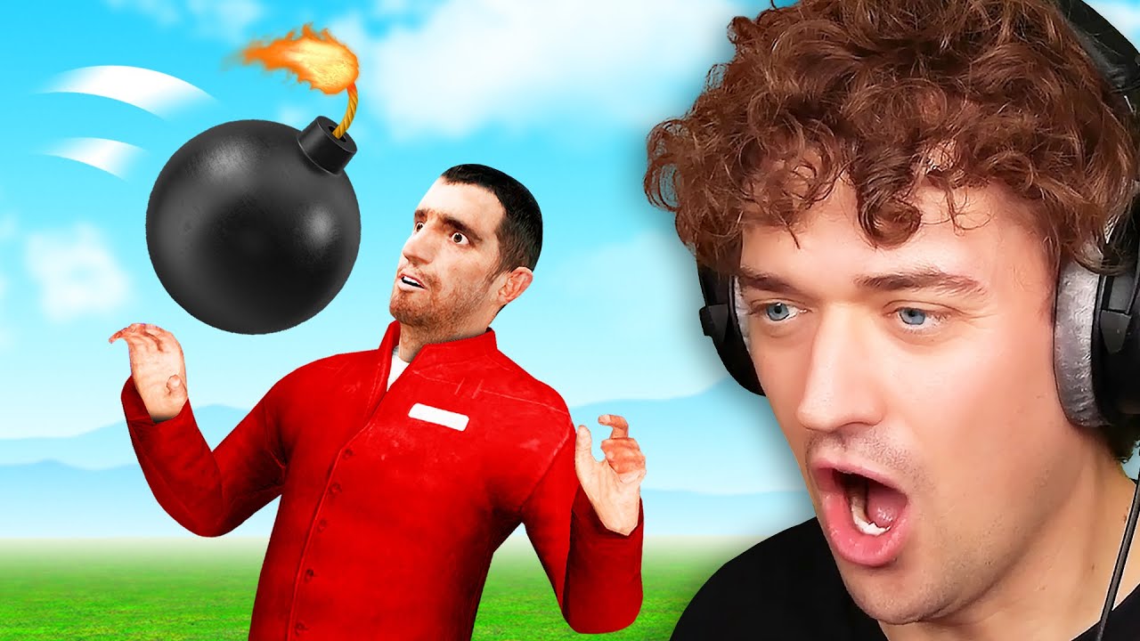 Making My Friends Blow Up In Gmod Bomb Tag! - YouTube