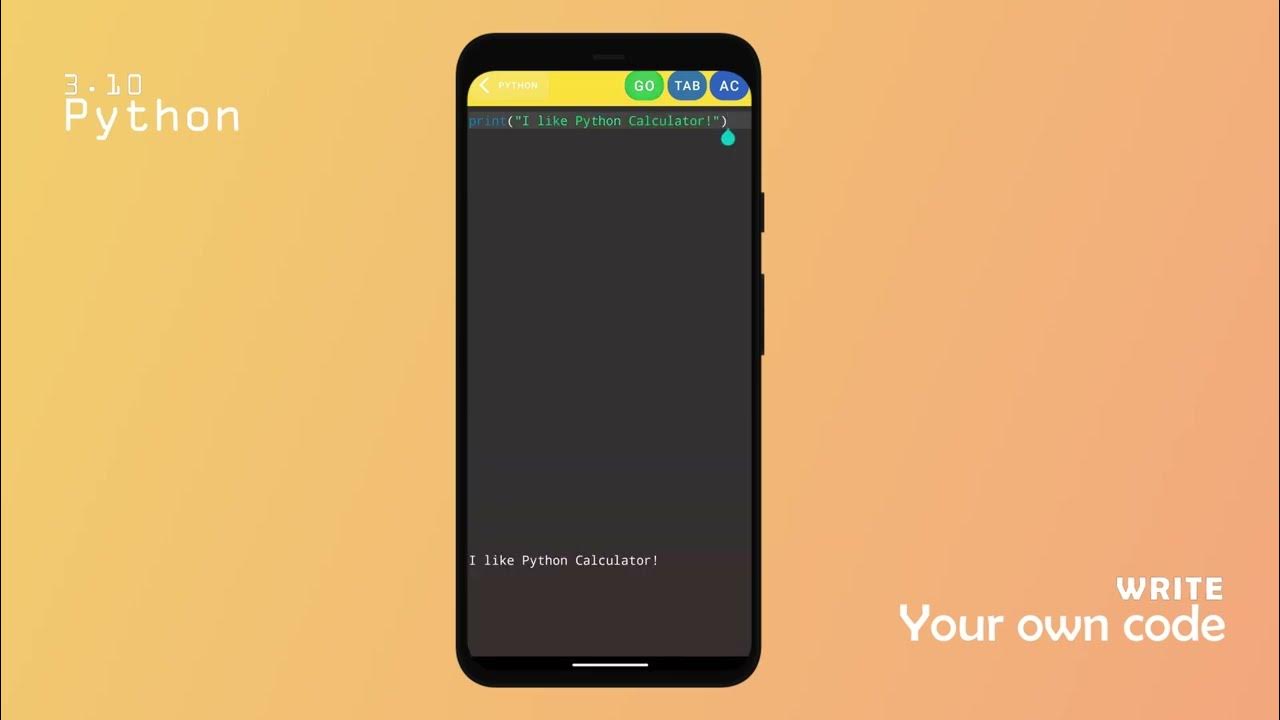 Python Calculator - Android Application - YouTube