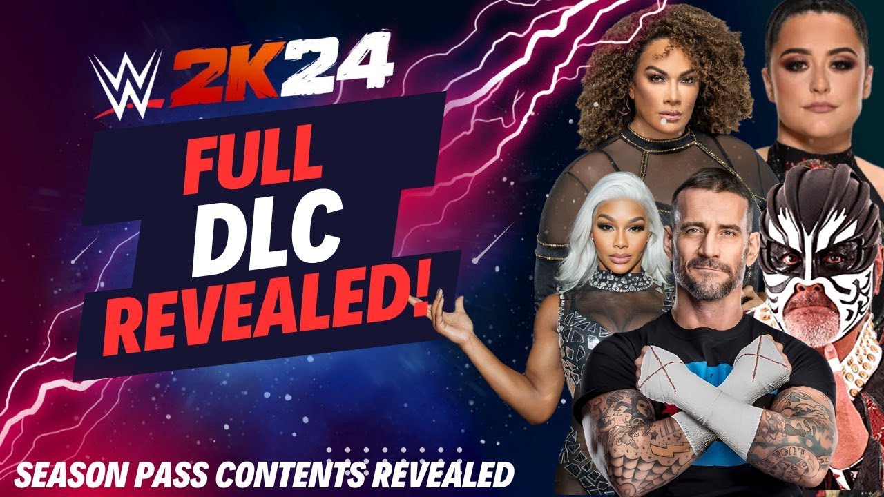 WWE 2K24 - ALL DLC Revealed! (Season Pass Content unveiled) - YouTube