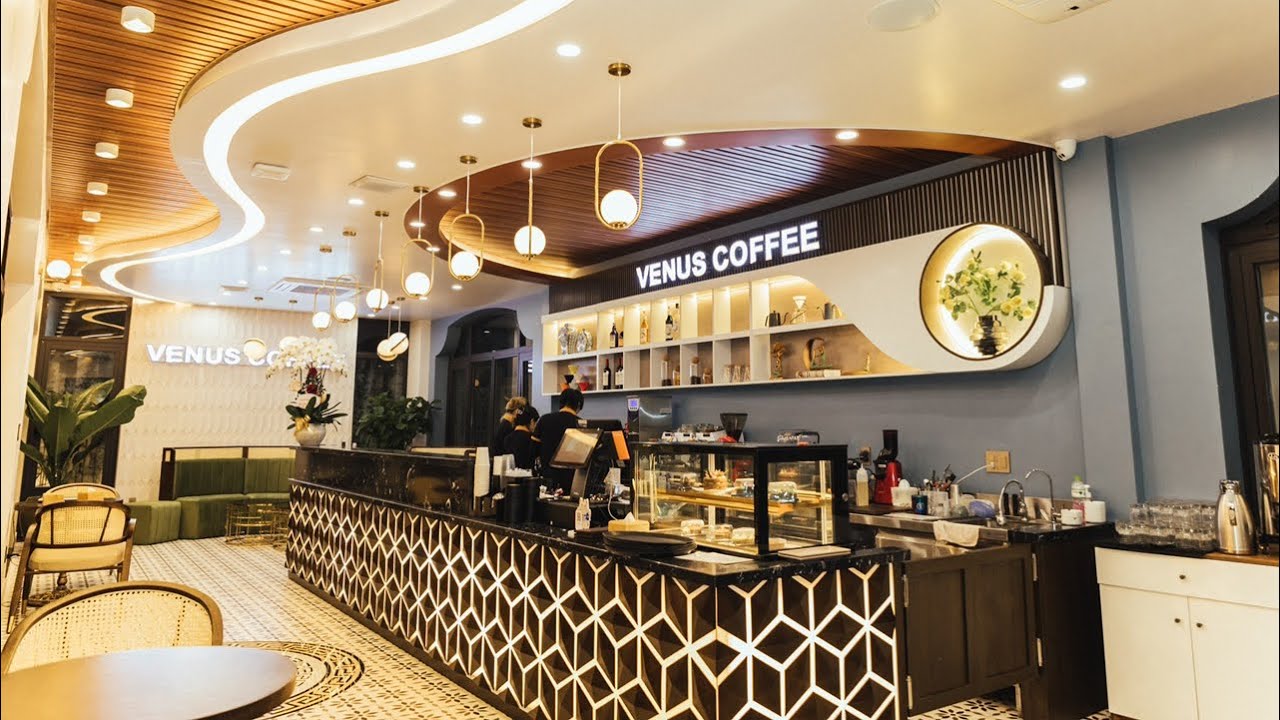 SETUP QUÁN VENUS COFFEE - LÊ HỒNG PHONG, HẢI PHÒNG - YouTube