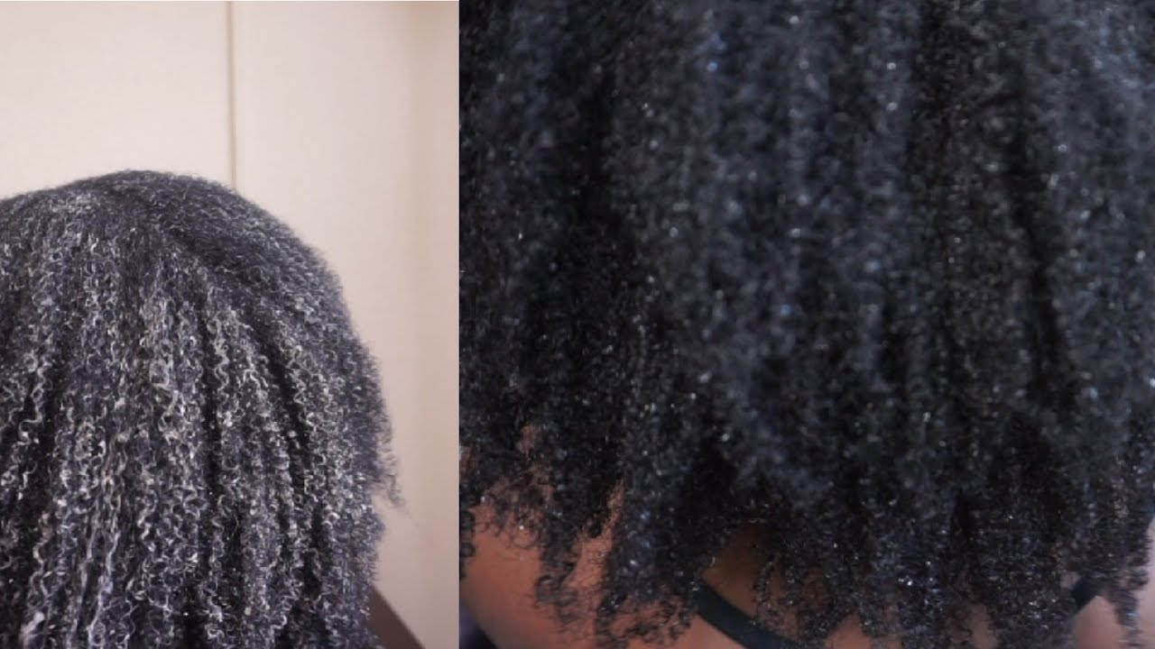 Bentonite Clay Hair Mask on Natural Hair - YouTube