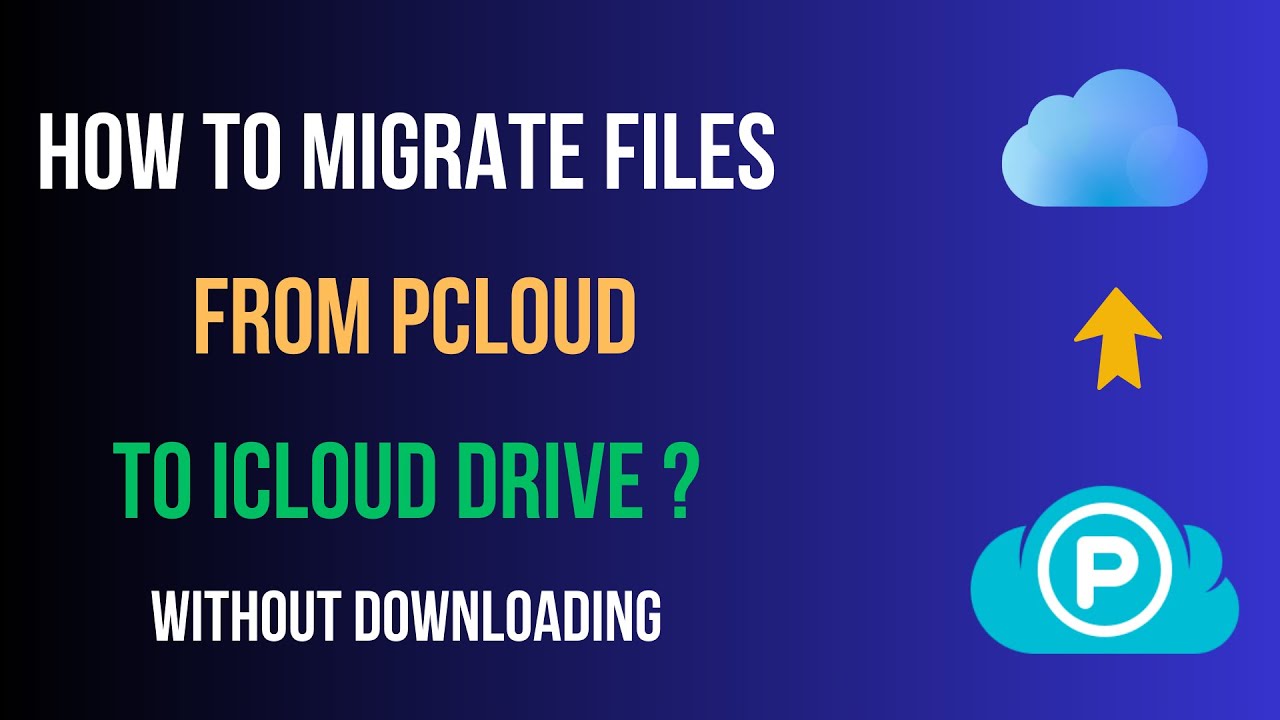 How to Transfer Files from pCloud to iCloud Drive | Easy Cloud-to-Cloud ...