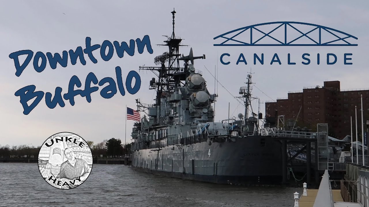 Canalside - Downtown Buffalo - A Preseason Walk Around - YouTube