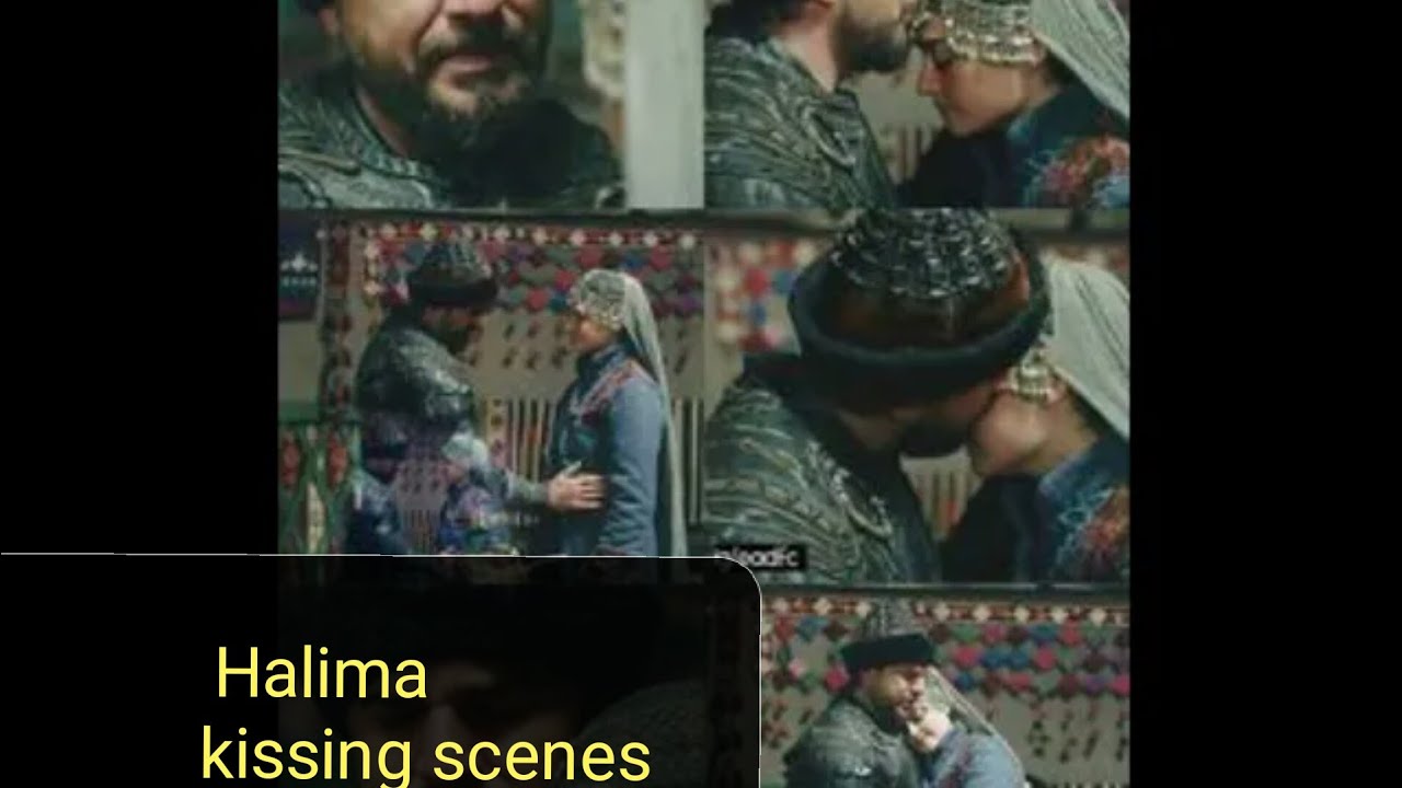 Halima Sultan kissing scenes | ertugrul and halima |Halima love scenes ...