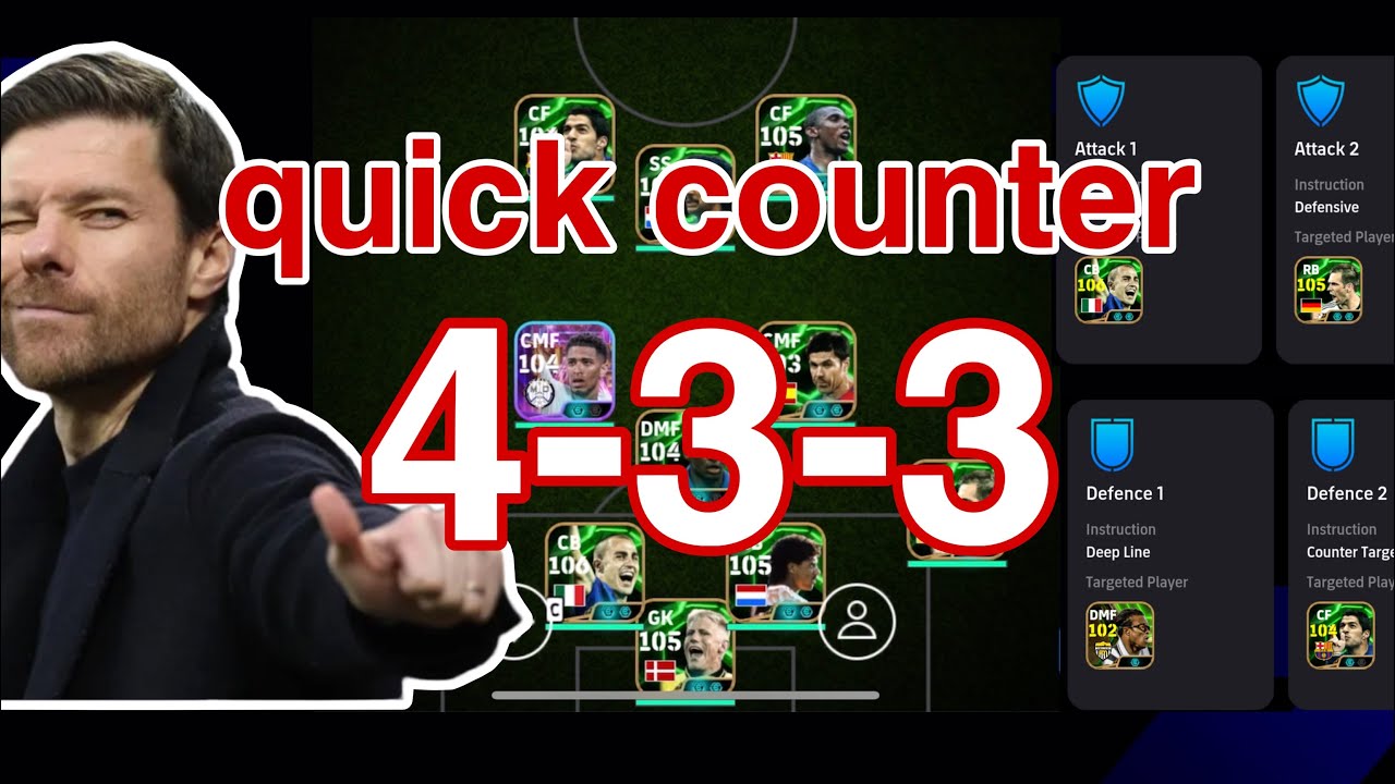See How to build up team and try this new formation 🔥🔥🔥 | 4-3-3 quick ...
