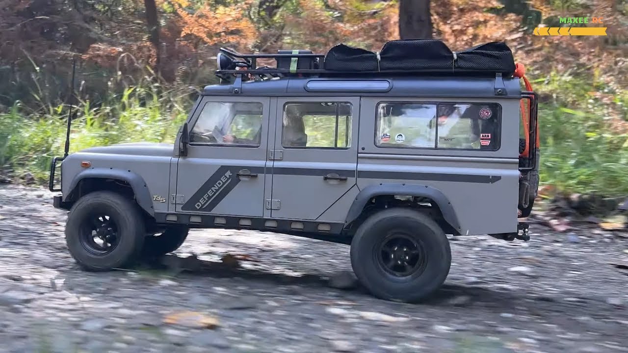 4x4 OffRoad Rc Land Rover Defender TD5 - Realistic Smooth Suspension ...