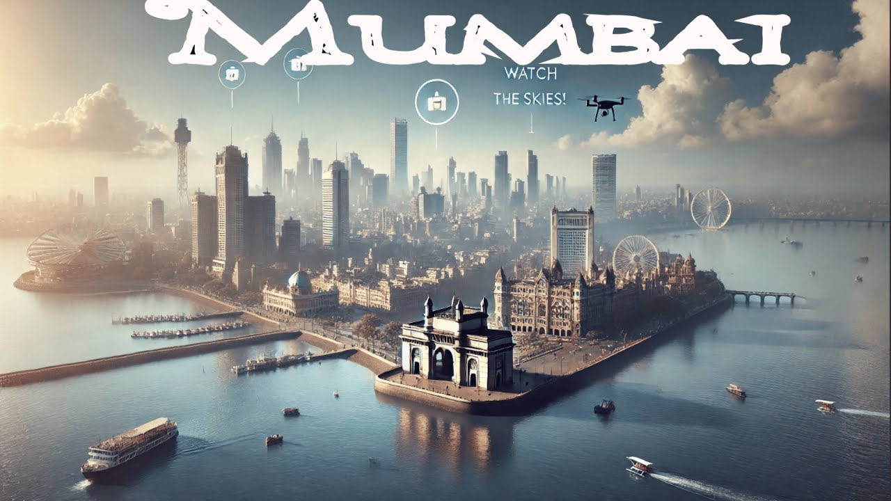 Mumbai Majesty: A Stunning Aerial Tour in 4K Drone Footage - YouTube