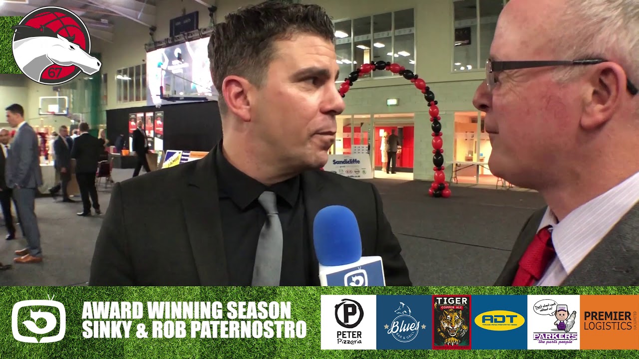 Leicester Riders - 2018 End of Season Awards - Coach Rob Paternostro ...