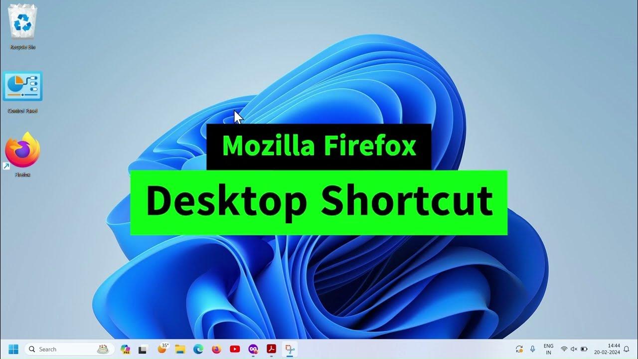 Create Desktop Shortcut for Mozilla Firefox in Windows 10/11 {Firefox Desktop Shortcut Missing ...