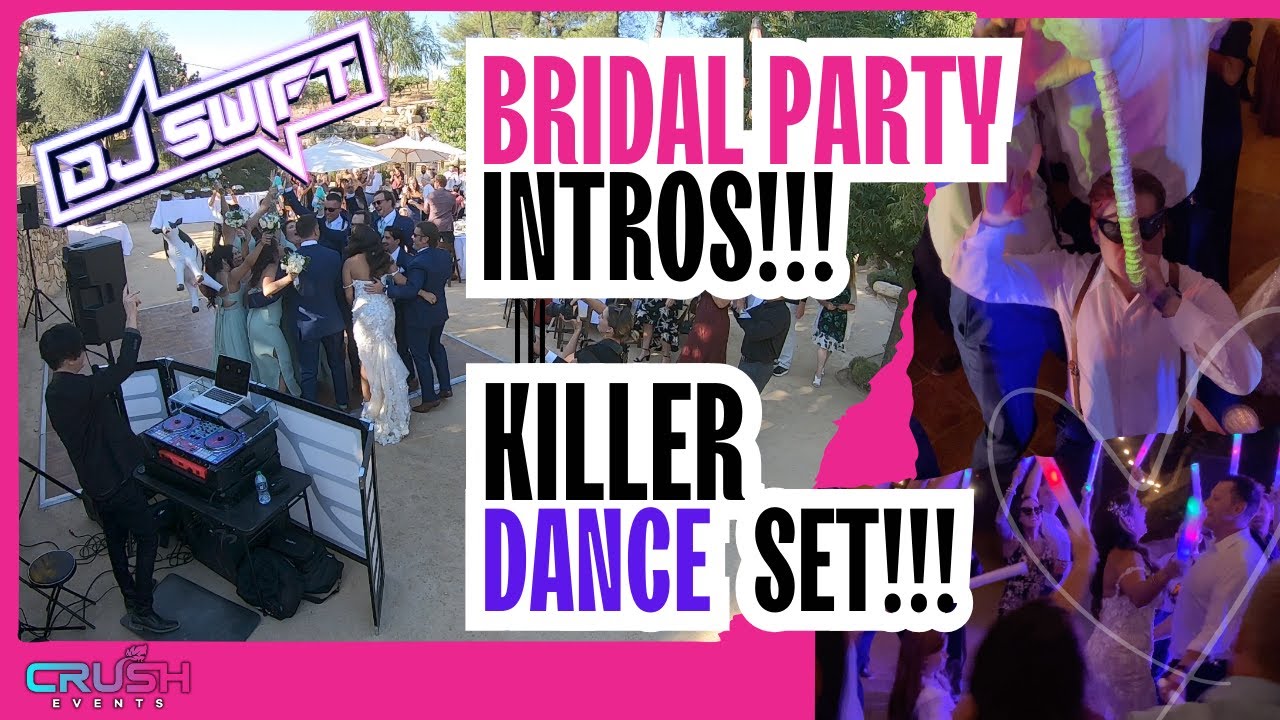 DJ Swift MC Bridal Party Intros! - In the Mix "Live Set!" - YouTube