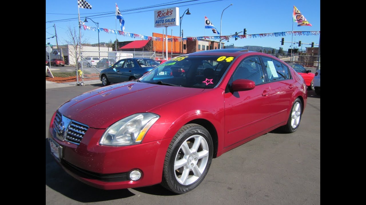 2004 NISSAN MAXIMA SEDAN SOLD!! - YouTube