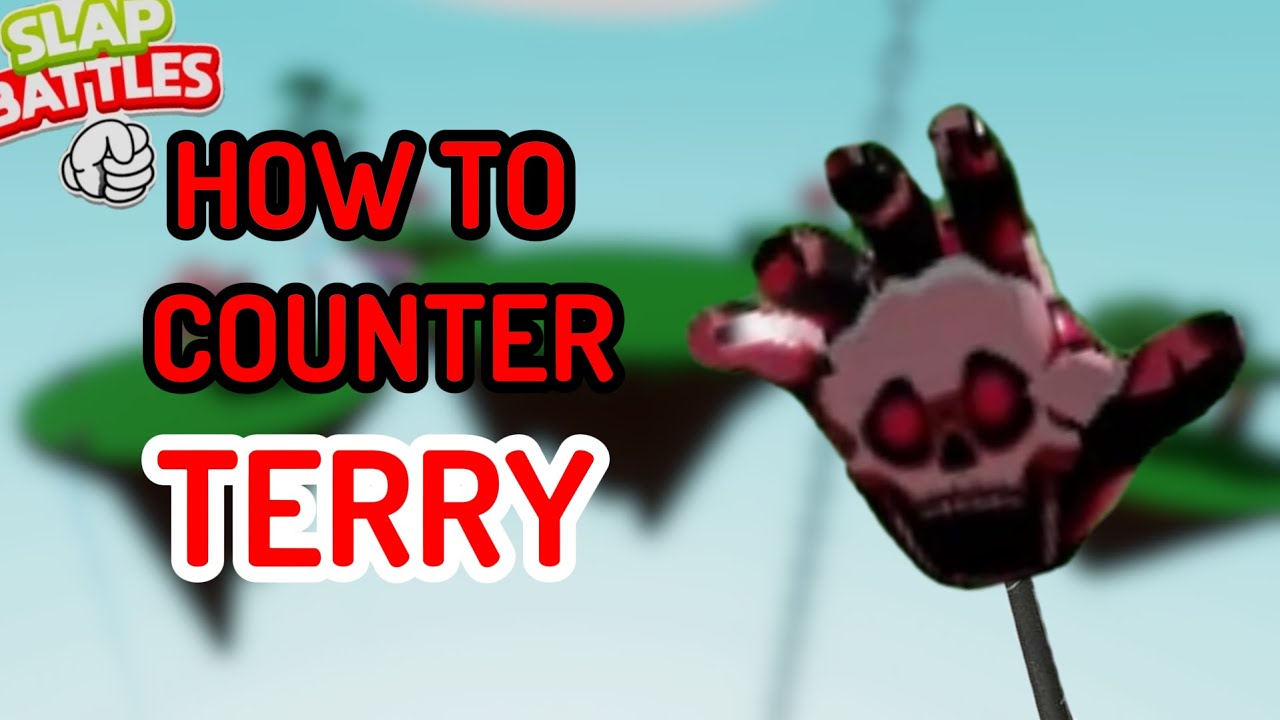 👾HOW to COUNTER the TERRY ADMIN GLOVE👾 - Roblox Slap Battles - YouTube