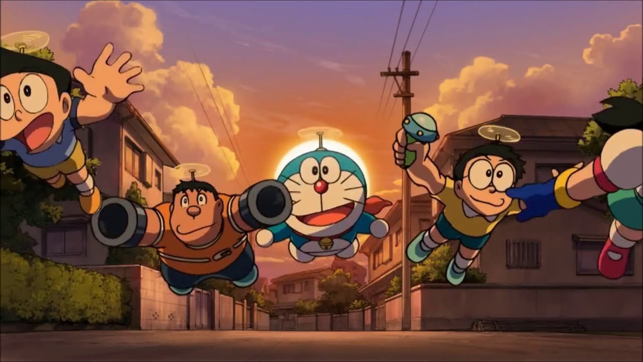 Doraemon ~ Original Theme Song - (1080p) - YouTube