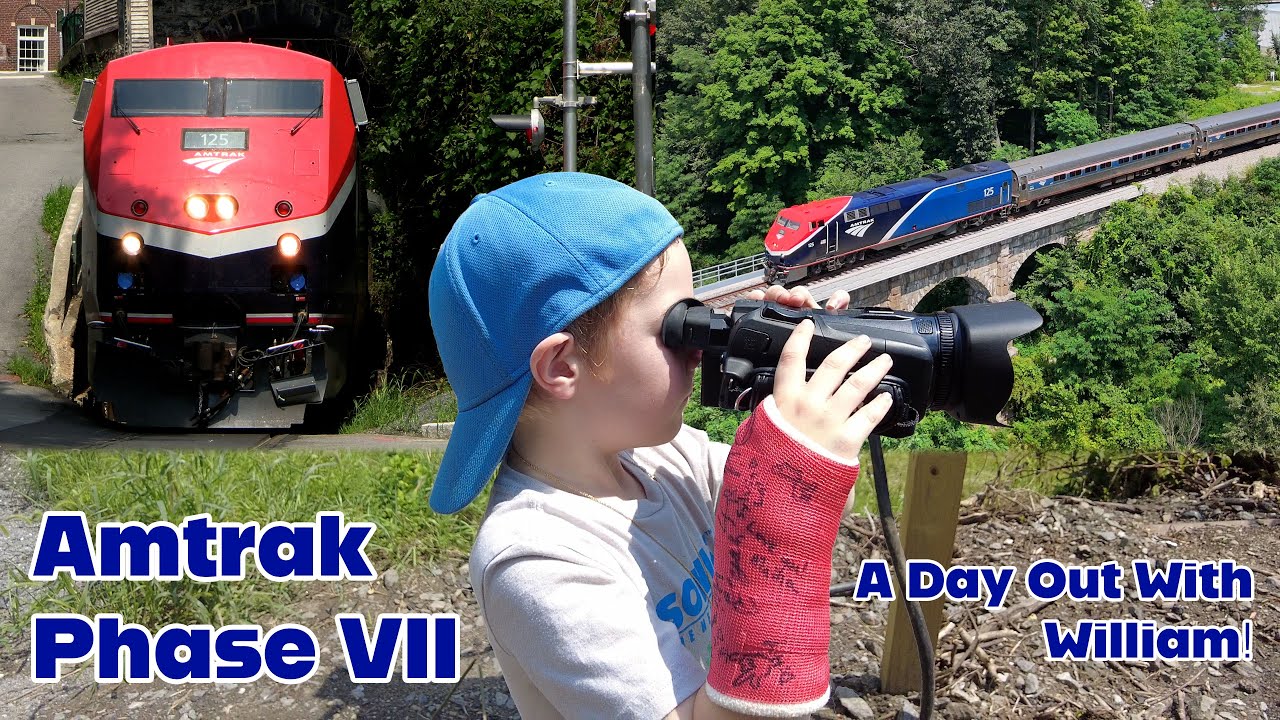 Amtrak 125 Phase VII - A Day Out With William - Tunnels, Viaducts and ...