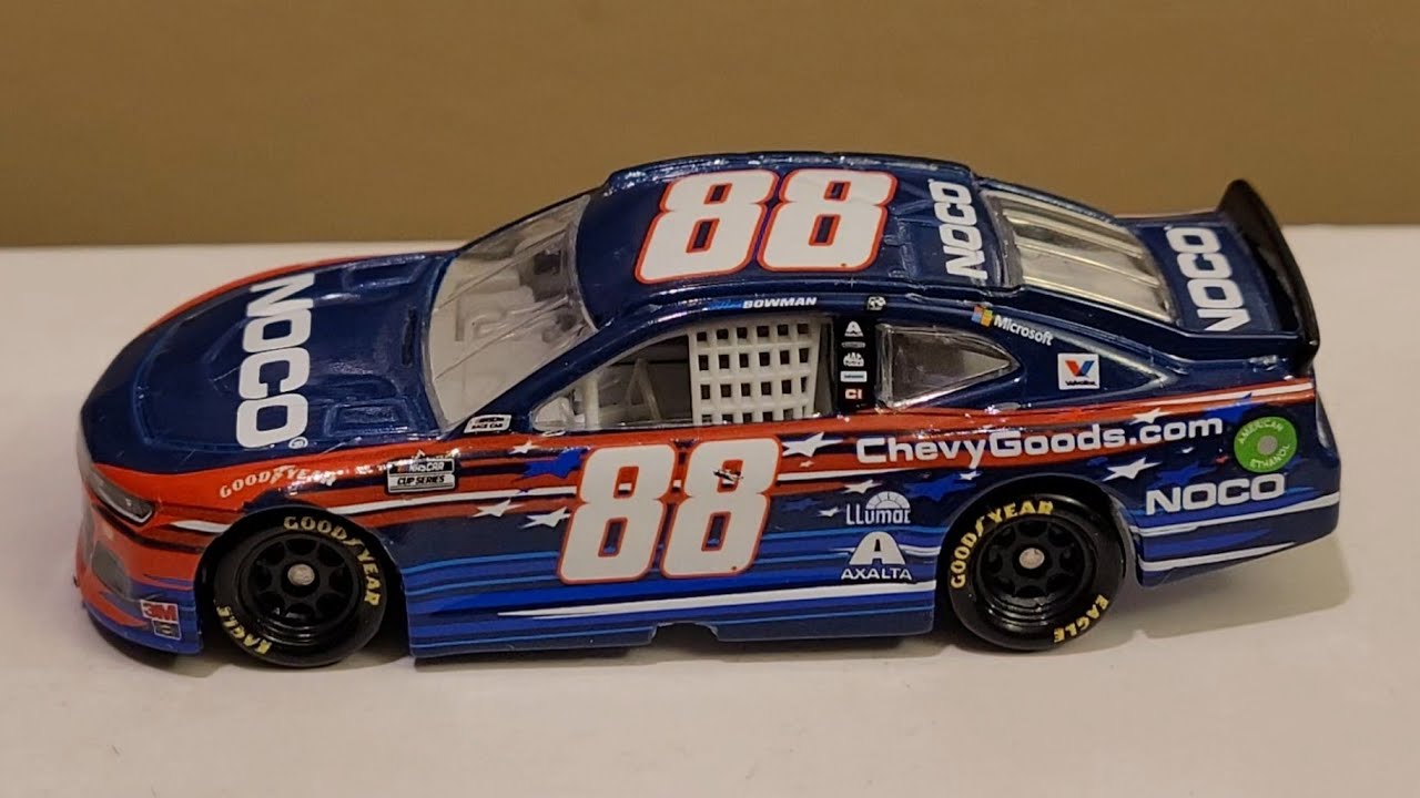 2020 Alex Bowman NOCO Chevy Goods Patriotic 1:64 (NASCAR Authentics Die ...