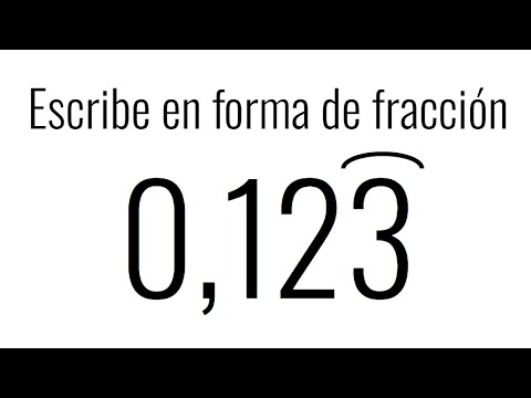 ESCRIBIR UN NÚMERO DECIMAL PERIÓDICO MIXTO EN FRACCIÓN. Matemáticas ...