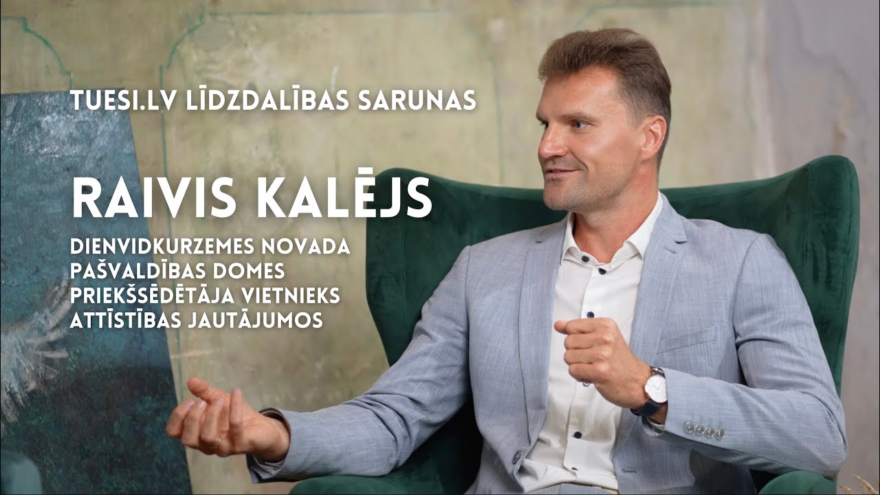 TUESI.LV līdzdalības sarunas | Raivis Kalējs - YouTube