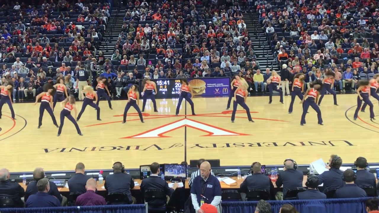 Virginia Dance Team "Britney" Halftime - YouTube