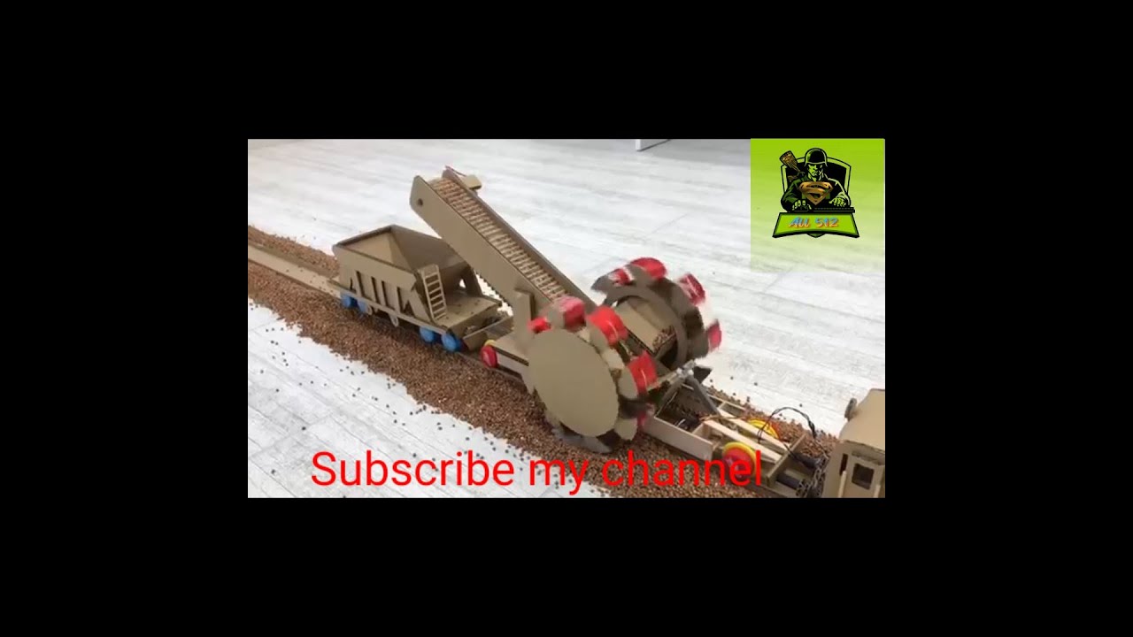 Railway Ballast Cleaning Machine on railway line - YouTube