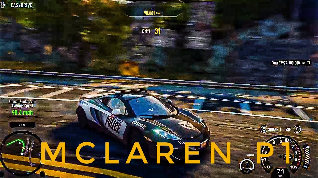Need for Speed Rivals - McLaren - Cop Mode - YouTube