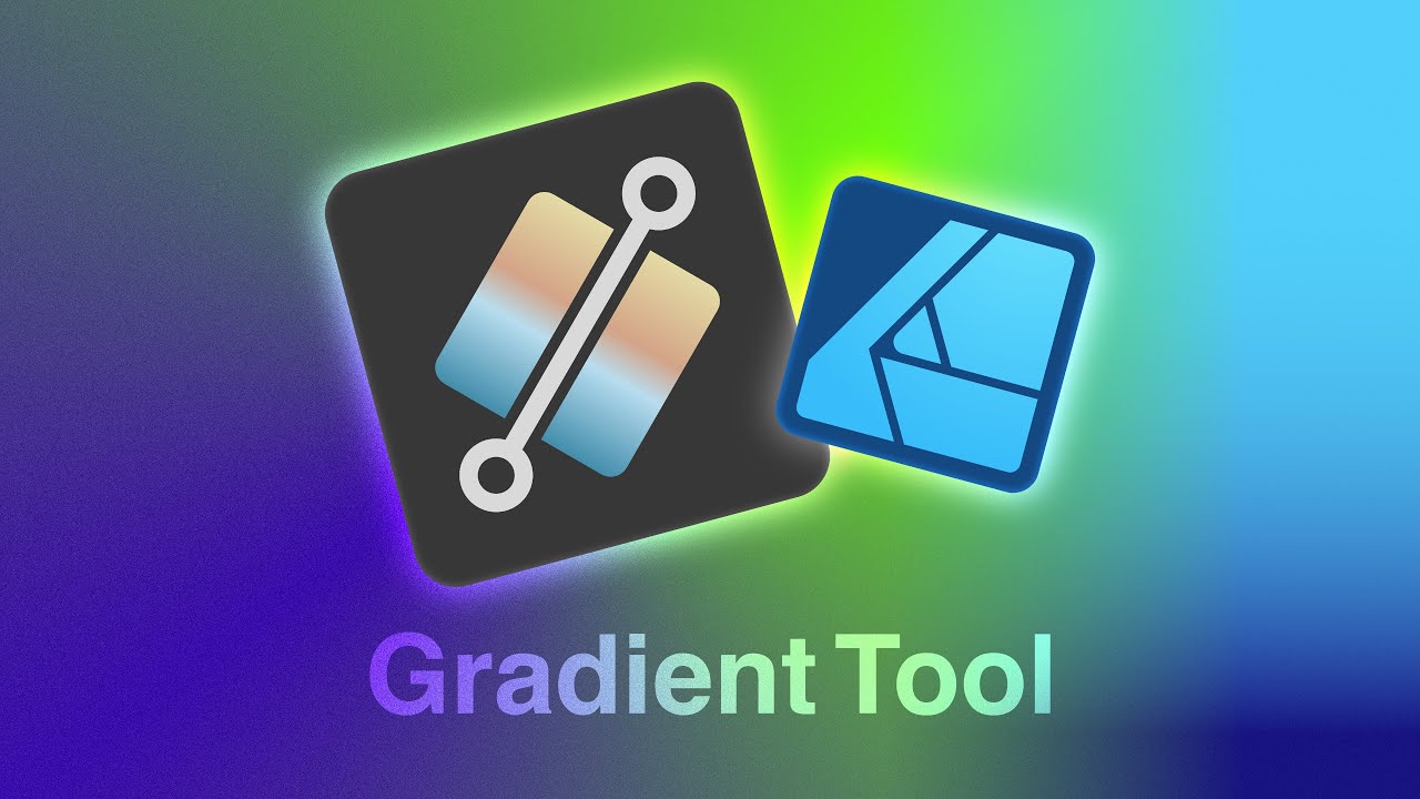 Affinity Designer 2.2 Gradient Tool Tutorial - YouTube