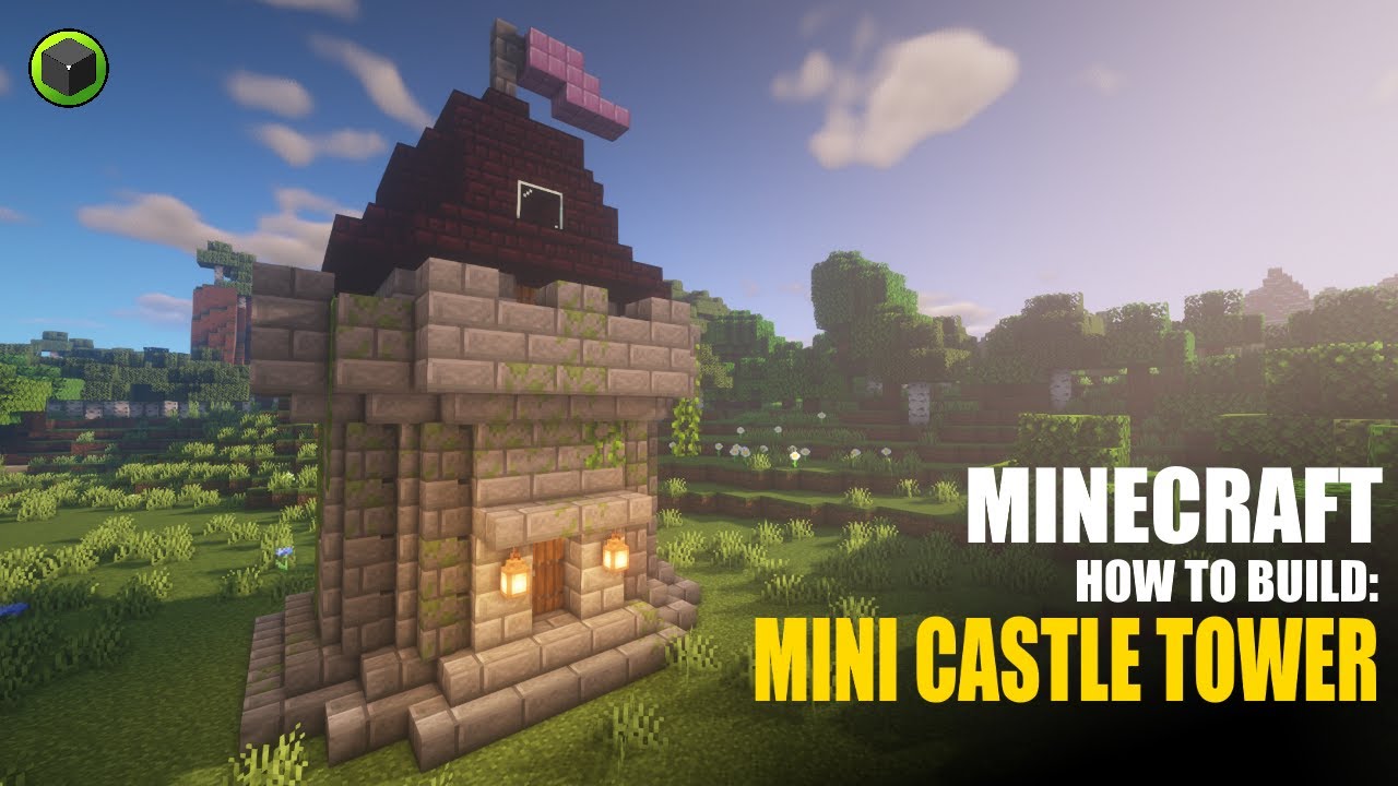 HOW TO BUILD: Mini CASTLE TOWER | MINECRAFT BUILDINGS #29 - YouTube