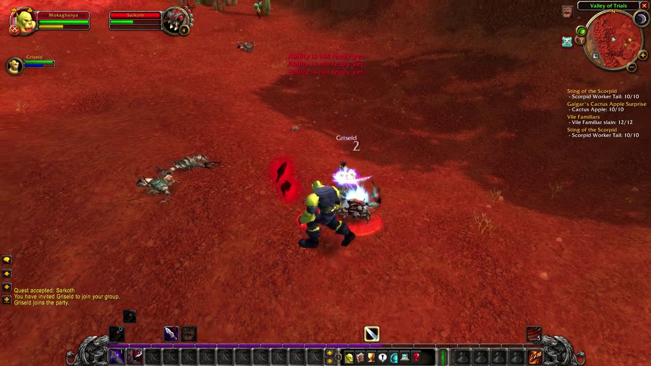 Vanilla Wow Sarkoth Quest - YouTube