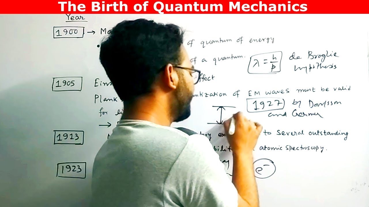 Quantum Mechanics | Lecture-1 | The Birth of Quantum Mechanics | Physics Hub - YouTube