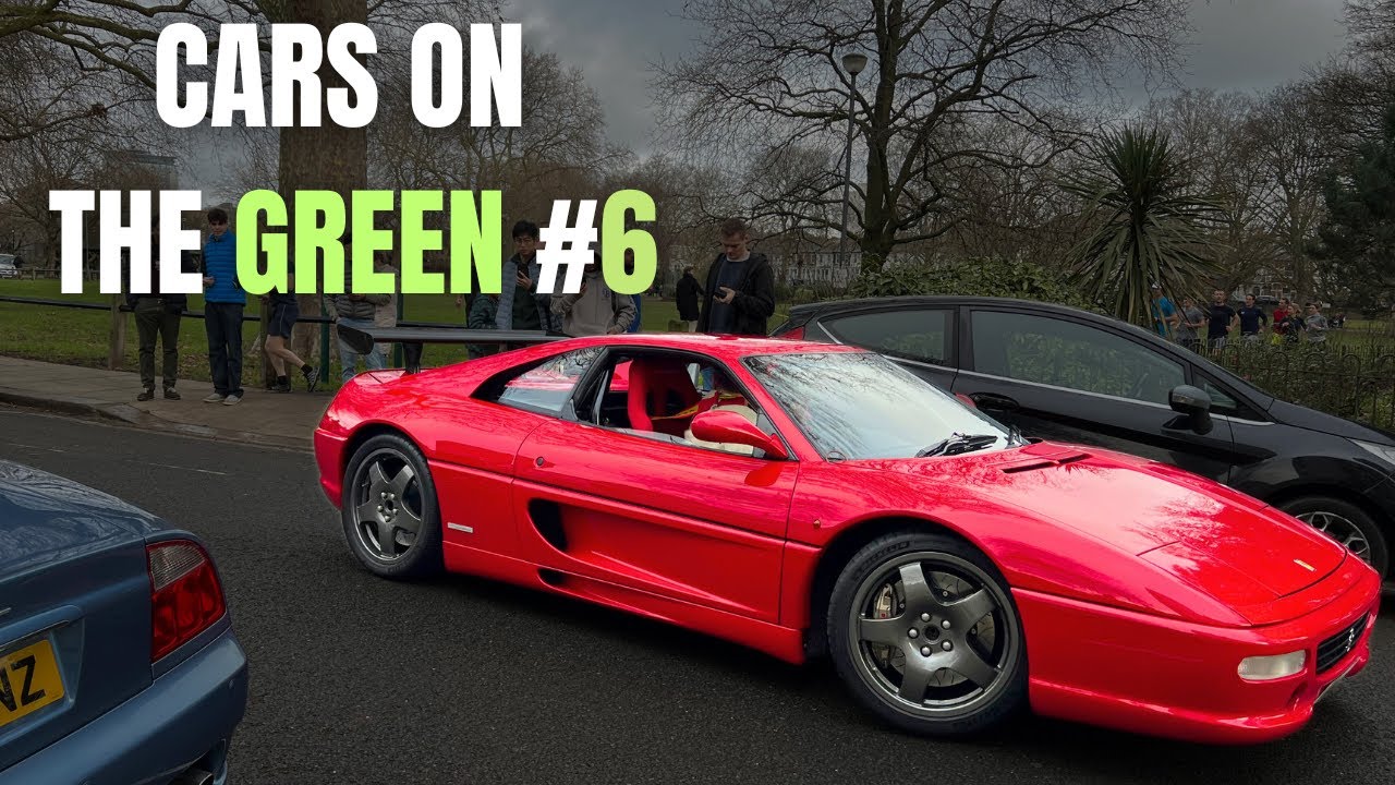 An RWB 930 Turbo and F355 Challenge rock up to Cars on the Green #6 ...