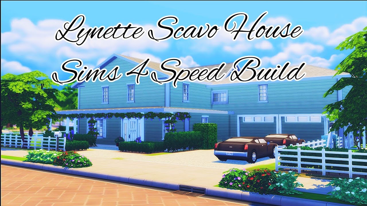 Sims 4 Speed Build - Lynette Scavo Desperate Housewives - YouTube