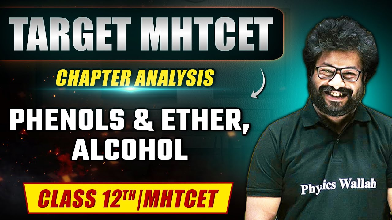 ALCOHOL,PHENOL,ETHERS | Plan & Strategy | Chemistry | Class2th/MHTCET ...