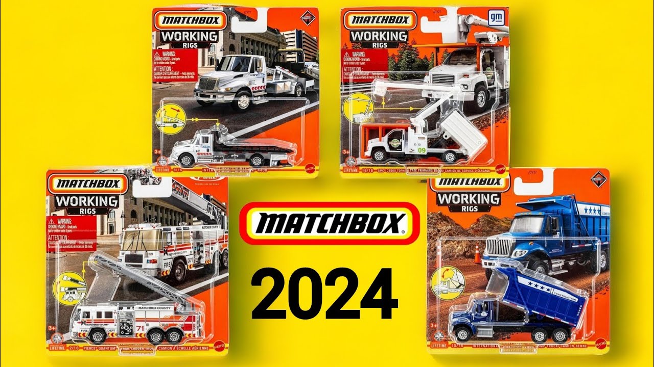 Matchbox Working Rigs Mix 3 Set - YouTube