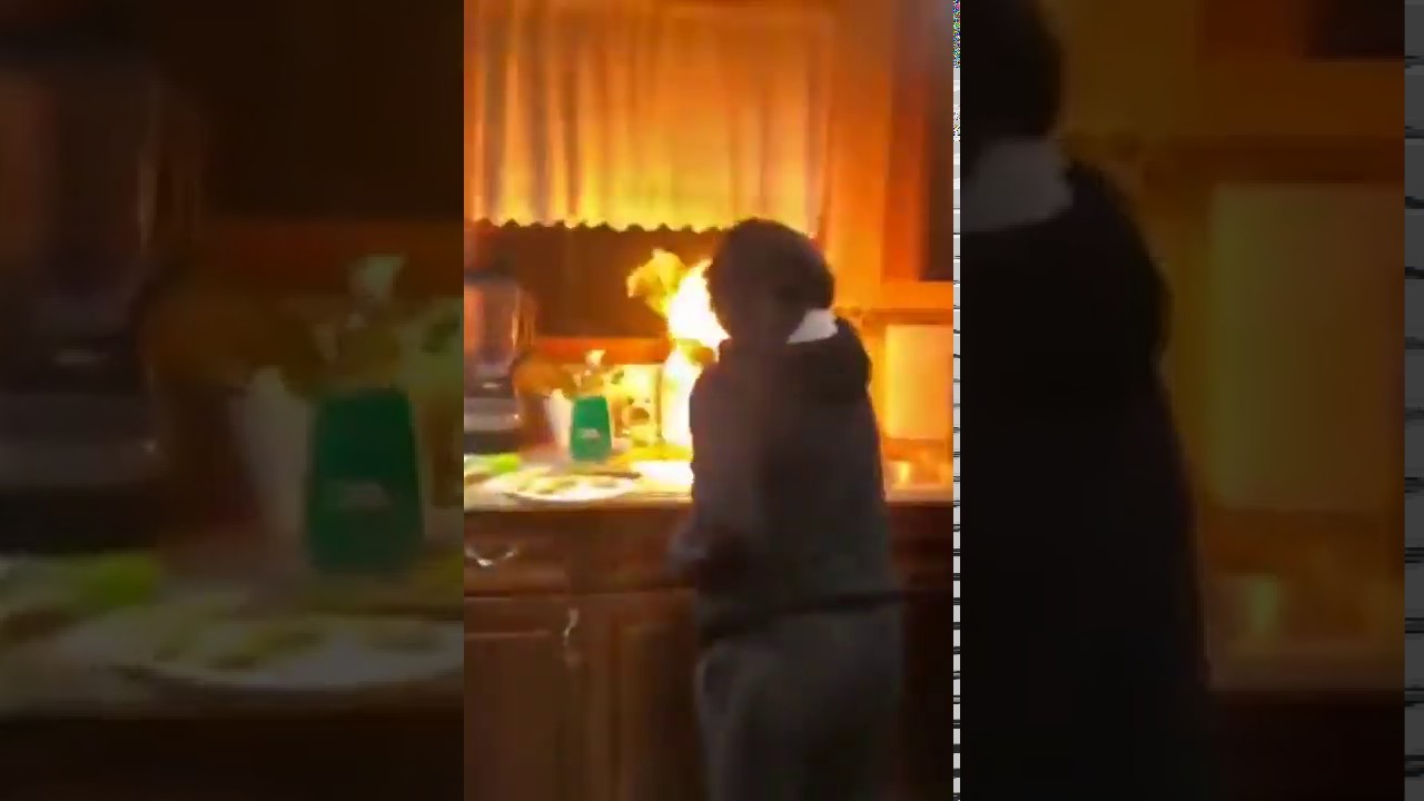 How To Burn Down Your Kitchen - YouTube