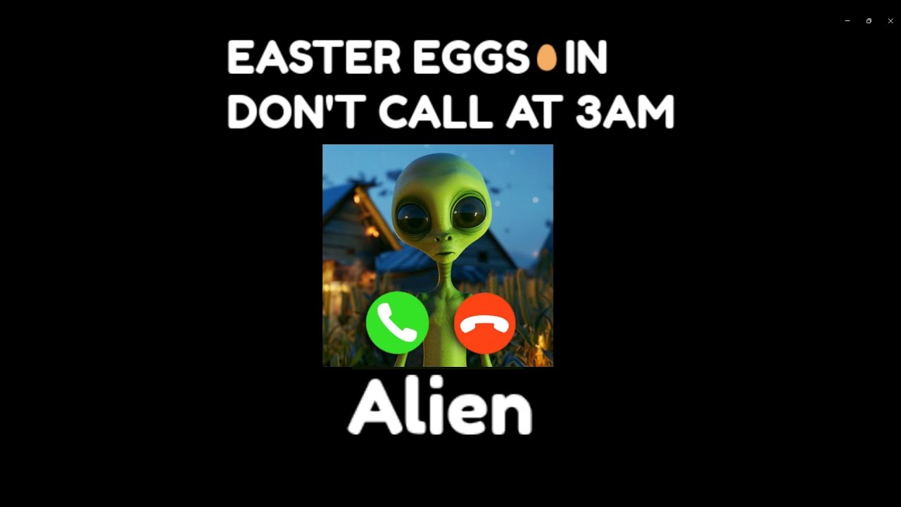 ALL ALIEN EASTER EGGS 🥚👽 3AM - YouTube
