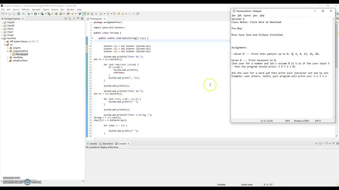 LoopFunctions: for loop&for each loop! - YouTube