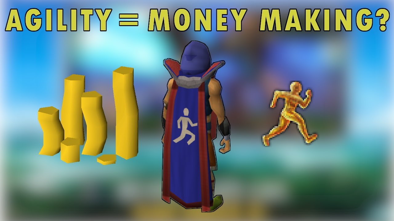 AGILITY - 10m/hr gp! RS3 Money Making Methods #rs3 - YouTube