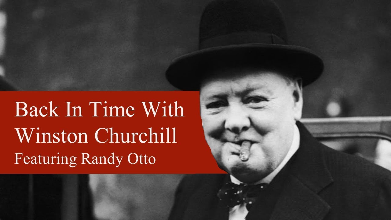 Winston Churchill, by Randy Otto. History before your eyes. - YouTube