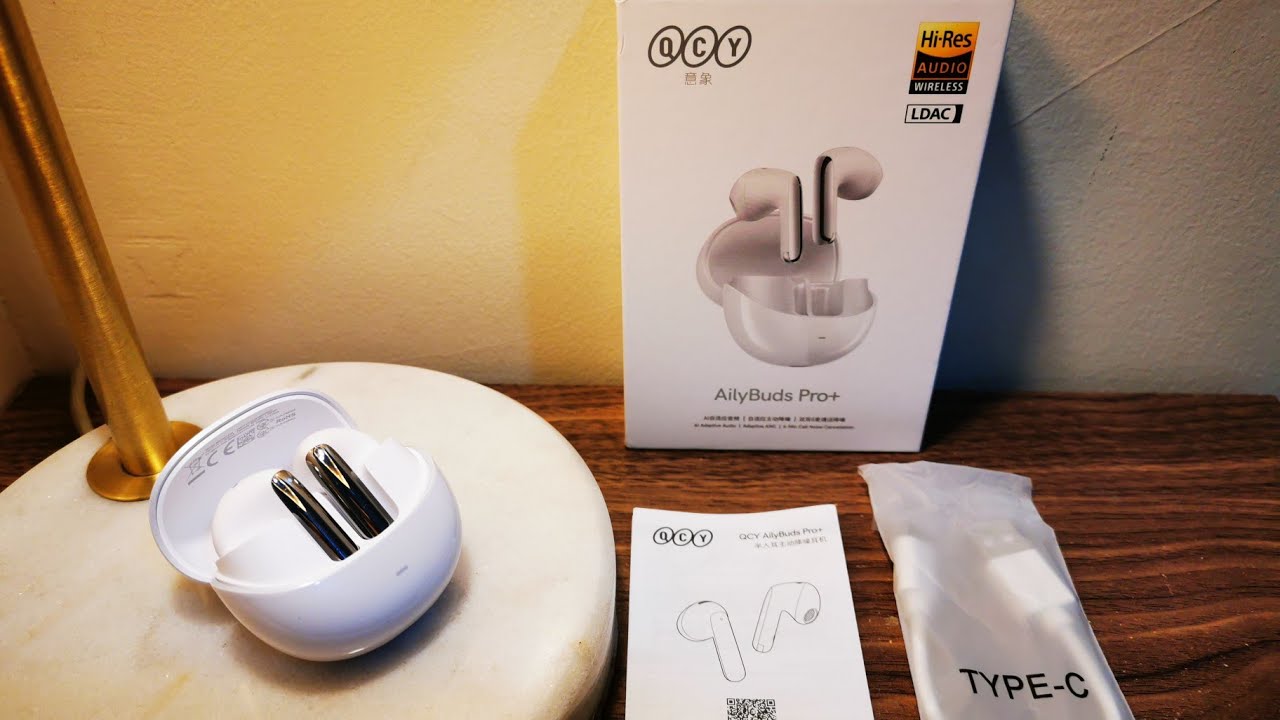 QCY Ailybuds Pro+ with Hi-Res Audio Wireless - Unboxing - YouTube