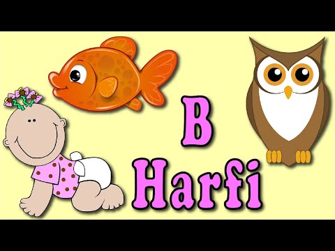 B Harfi | Örneklerle B Harfini Öğreniyorum | Eğitici çocuk videosu | MiniFoli