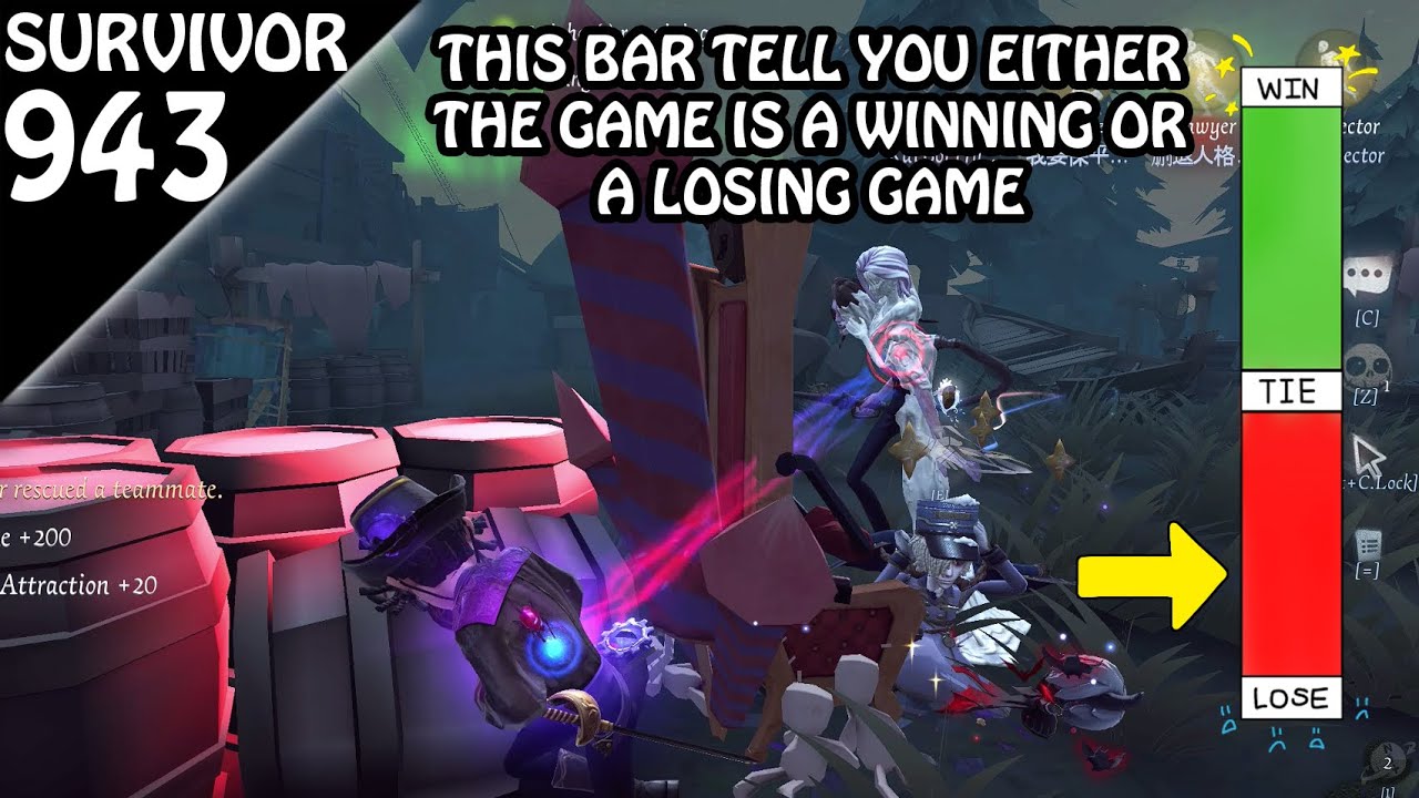 Win / Lose Bar that shows you the match's condition - Survivor Rank ...