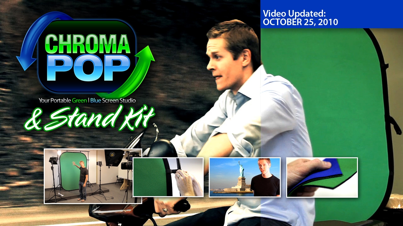 The Digital Juice Chroma Pop & Chroma Pop Stand Kit - YouTube
