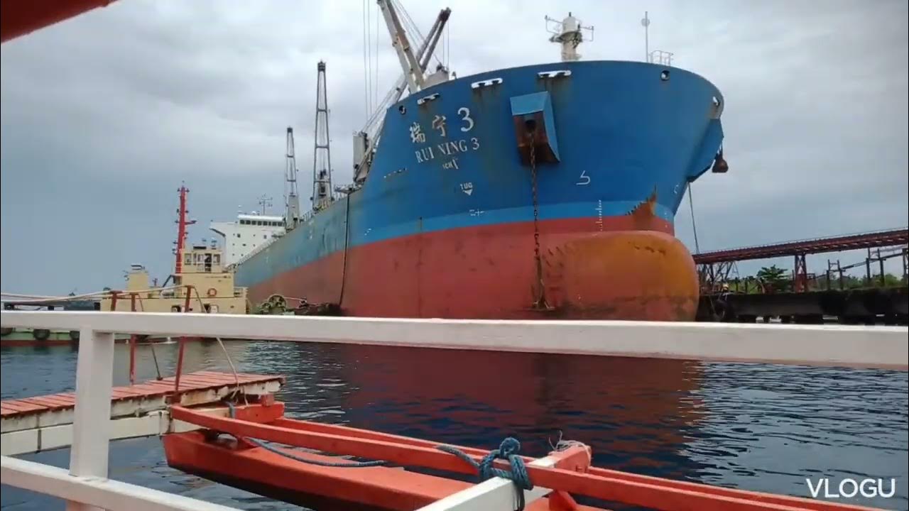 mv ruining 3 docking at nonoc port surigao city - YouTube
